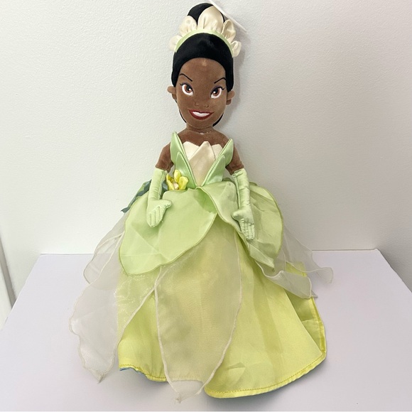 Disney | Toys | Nwt Disney Princess Tiana Topsy Turvy 2sided 6 Plush ...